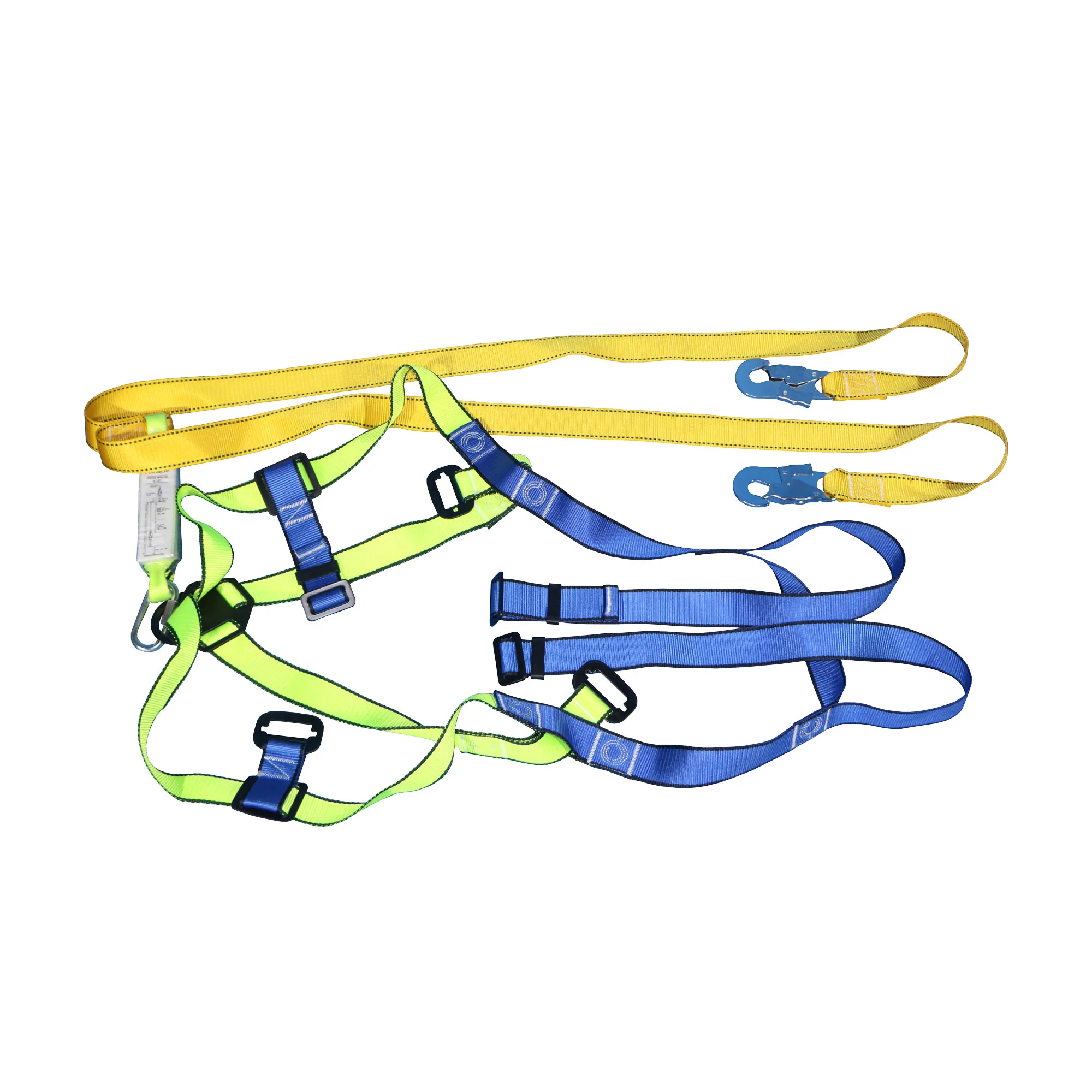 Megabreeze | Double lanyard full body harness with snap hook